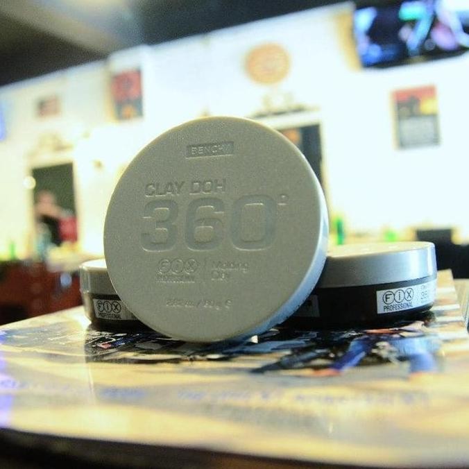 Jual New Hair Wax Fix Clay Doh 360 Matte Stick Clay Pomade Original ...