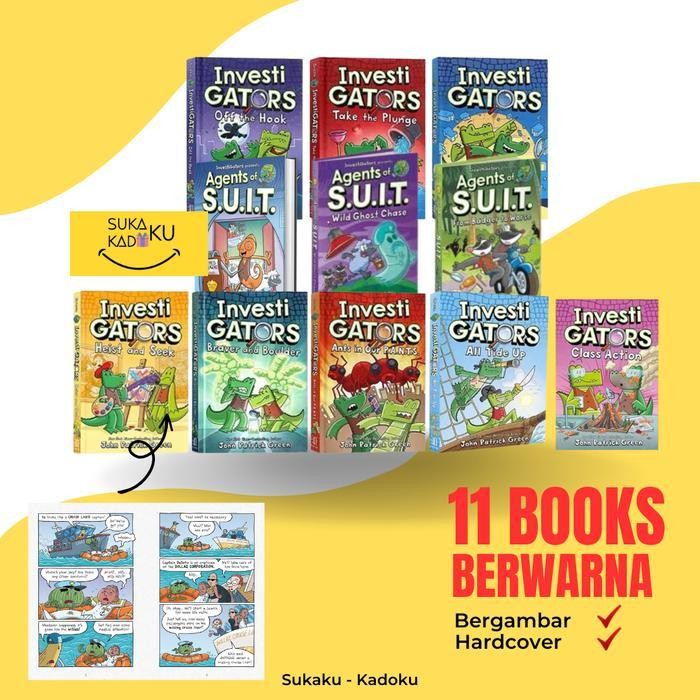Jual Sp Investigators Investi Gators English Book Buku Komik Cerita ...