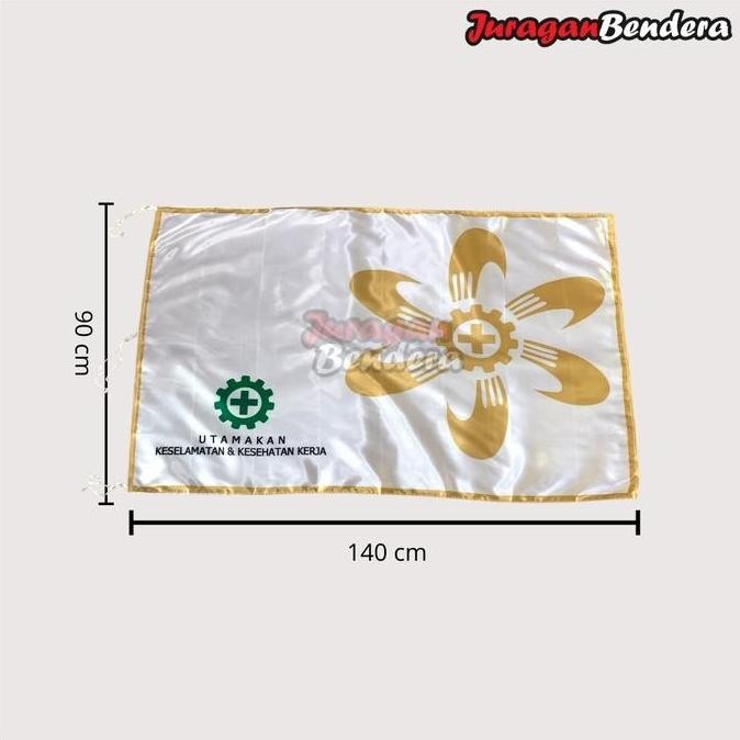 Jual ] Bendera Keselamatan SMK3 K3 Emas | Shopee Indonesia