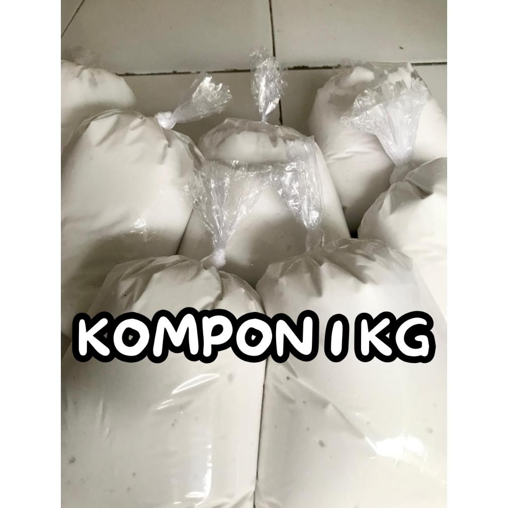 Jual Kompon Kiloan - 1 KG Kompon Putih Kiloan / Kumpon Poles Body Motor ...