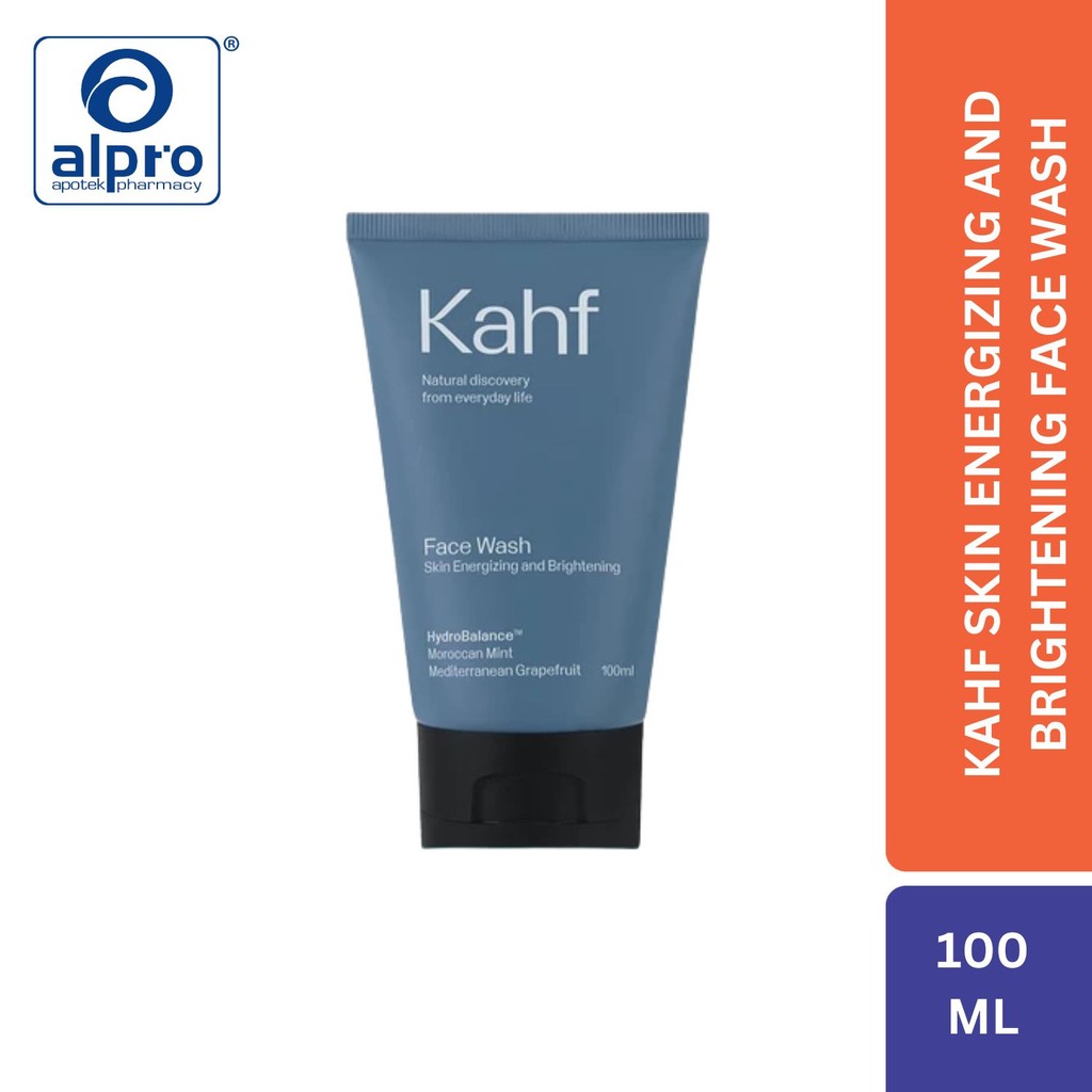 Jual Kahf Skin Energizing And Brightening Face Wash 100 Ml | Shopee ...