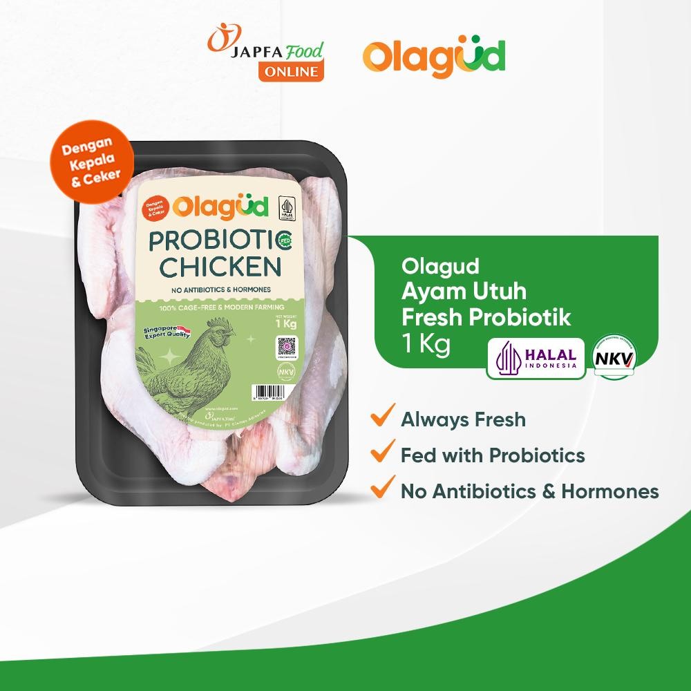Jual [Ready Stock] Olagud Ayam Utuh Fresh Probiotik 1 kg | Shopee Indonesia