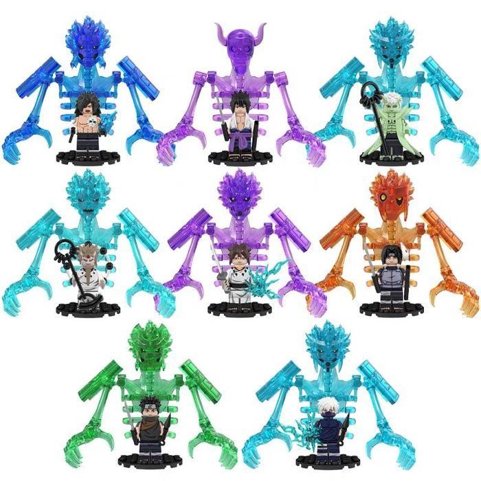 Jual Ac Naruto Wm Custom Minifigure Set Dengan Susanoo Form Set 8 Pcs ...