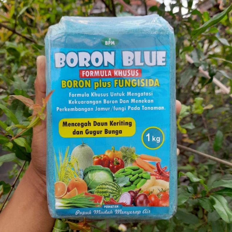 Jual BORON BLUE 1 KG / FORMULA KHUSUS/ BORON plus FUNGISIDA/ untuk ...