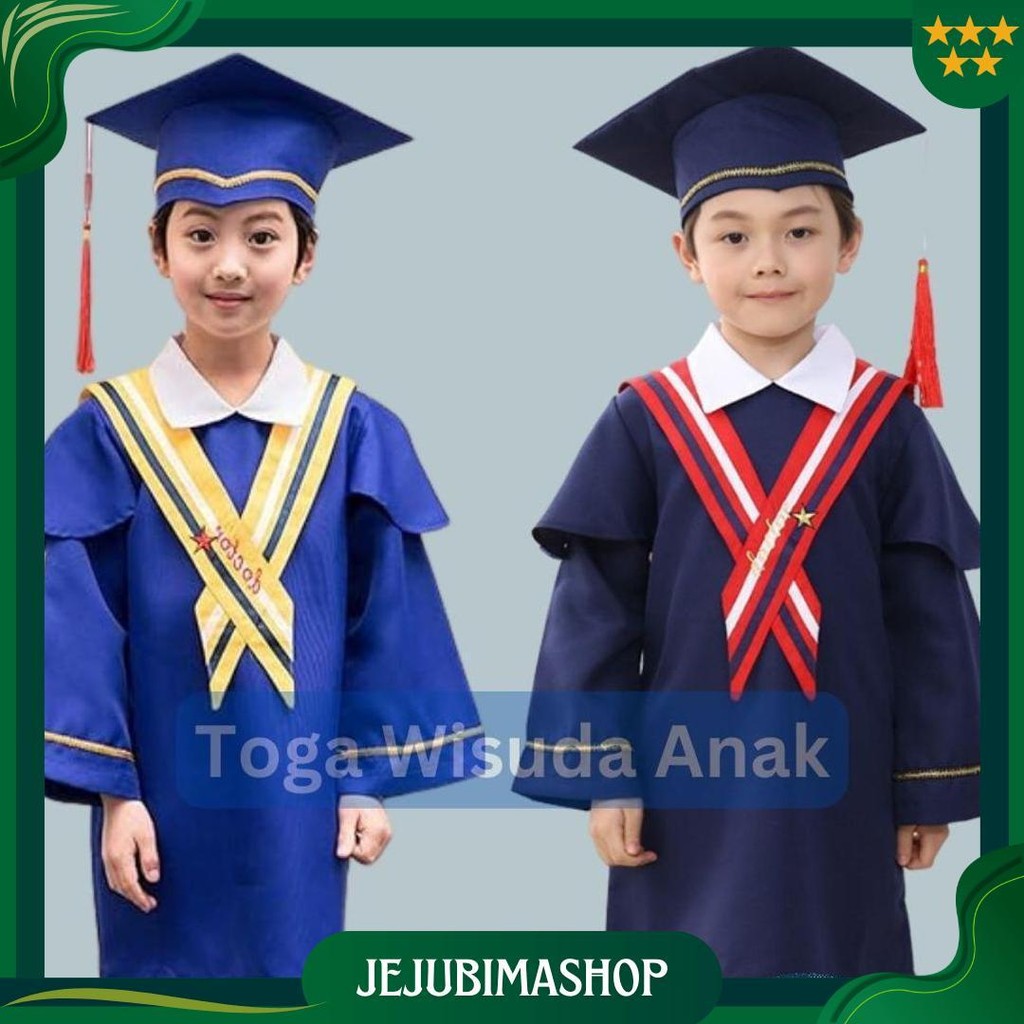 Jual Baju Seragam Wisuda Toga Anak Tk Paud Model Korea Promo Puncak 8.8 ...