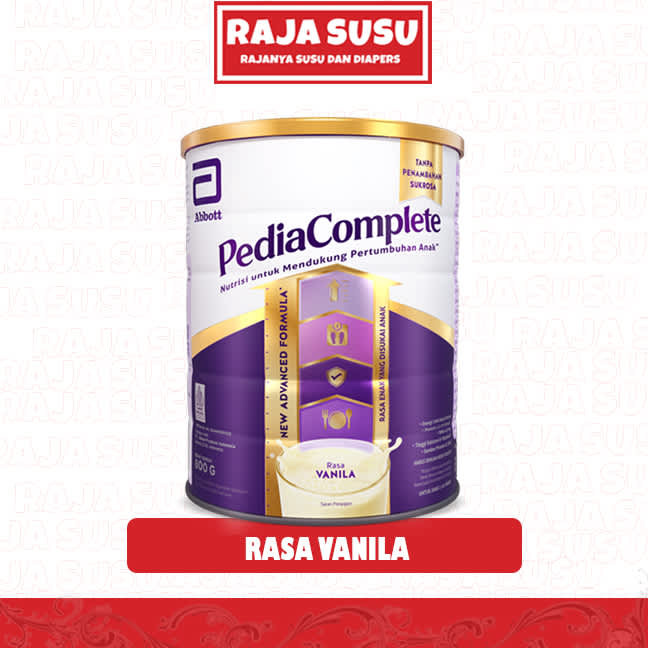 Jual PEDIASURE COMPLETE VANILA 800 GR - RAJA SUSU | Shopee Indonesia