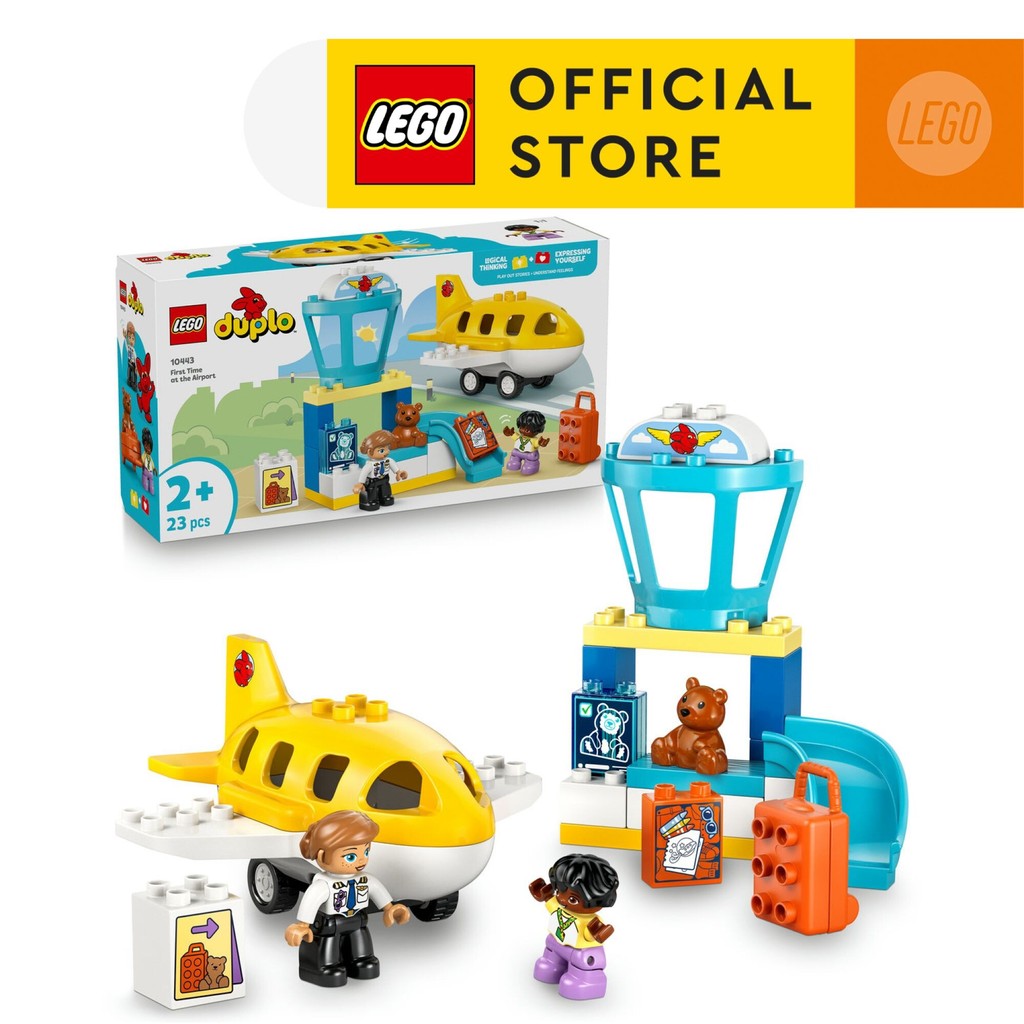 Jual LEGO DUPLO 10443 First Time at the Airport (23 Pieces) Building ...