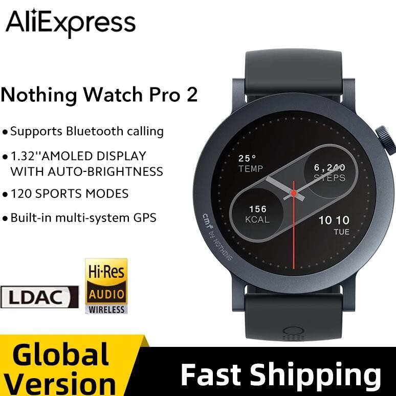 Jual Global Version Nothing Cmf Smart Watch Pro 2 1.32Amoled 100 ...