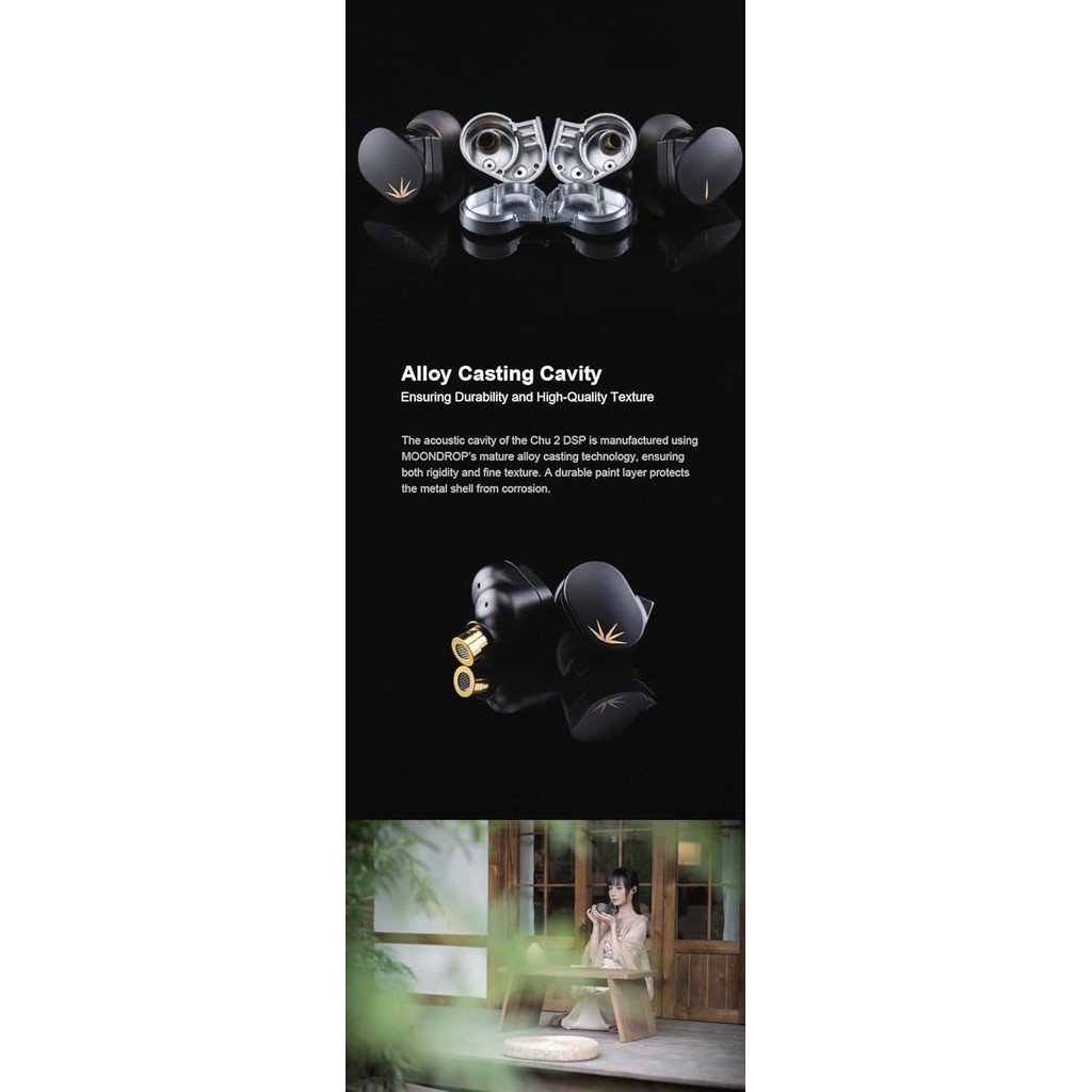 Jual Moondrop Chu 2 Dsp In-Ear Monitors Type-C Plug With Mic Chu2 Chu ...
