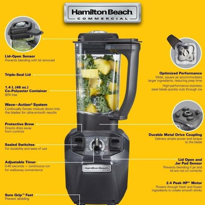 Jual Blender Barista Bar Blender Hamilton Beach Tango Hbh455 / 1.4 Lt (Sale) | Shopee Indonesia