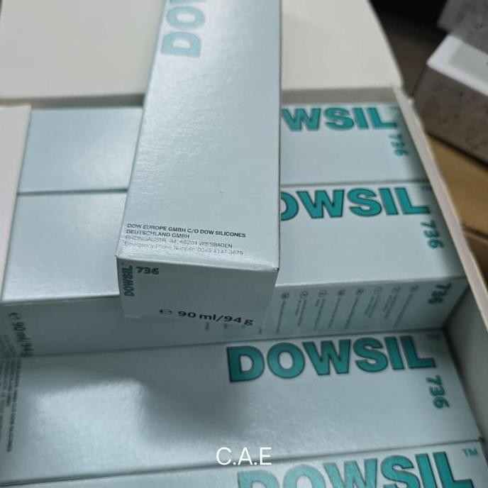 Jual Promo Dow Corning 736 RTV 90ml RED sealant high temp Dowsil ...