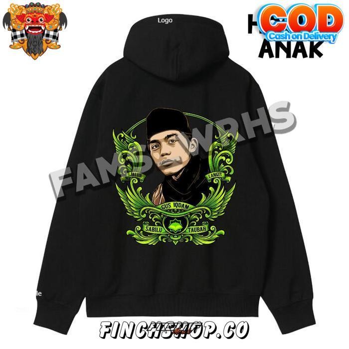 Jual Jaket Hoodie Anak Sholawat St Gus Iqdam Sabilu Taubah New | Shopee ...