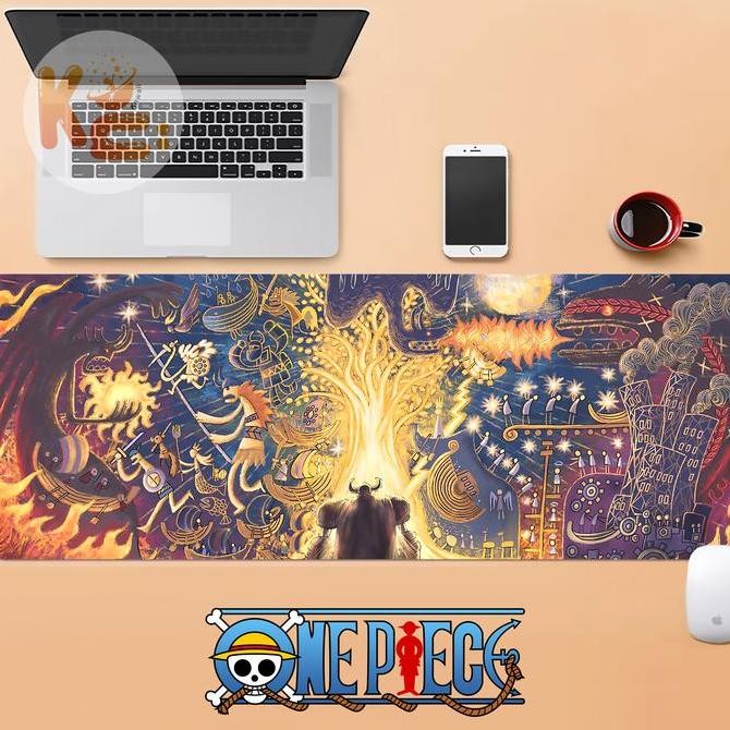 Jual Elbaf Ancient Mural Mousepad 80X30Cm One Piece Mouse Pad Gaming ...
