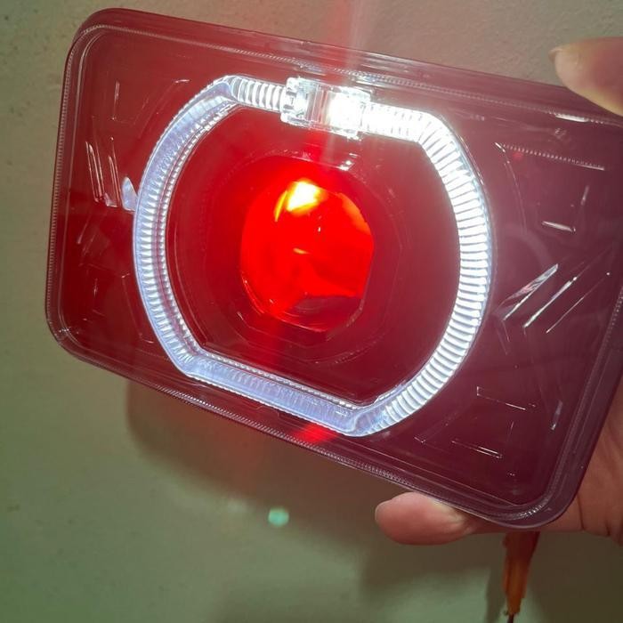 Jual Lampu Daymaker Biled Kotak Headlamp Biled Daymaker 6 Inch Model ...