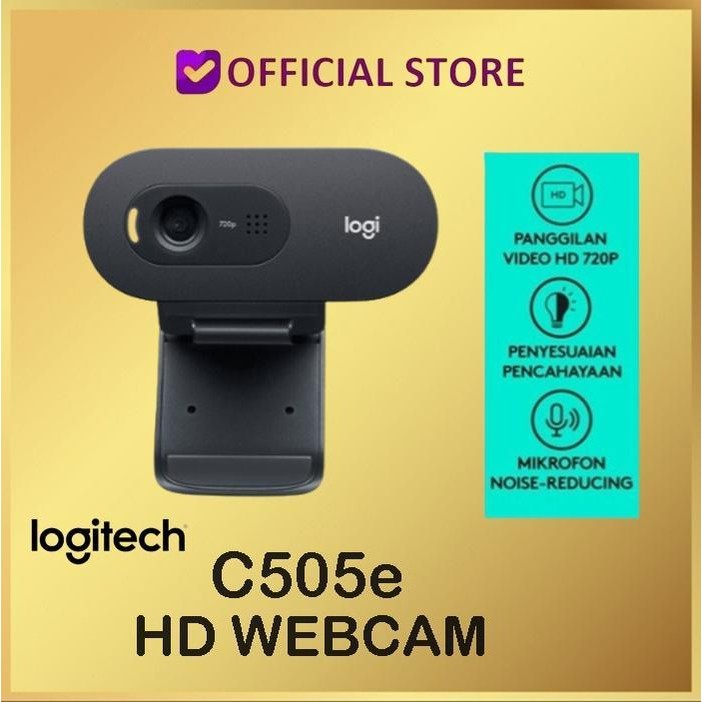 Jual UP Logitech C505e Webcam HD 720p/30fps C 505e ORIGINAL QuickCam ...