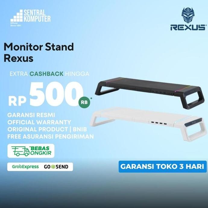 Jual Monitor Stand Rexus Fp03 Black Co | Shopee Indonesia