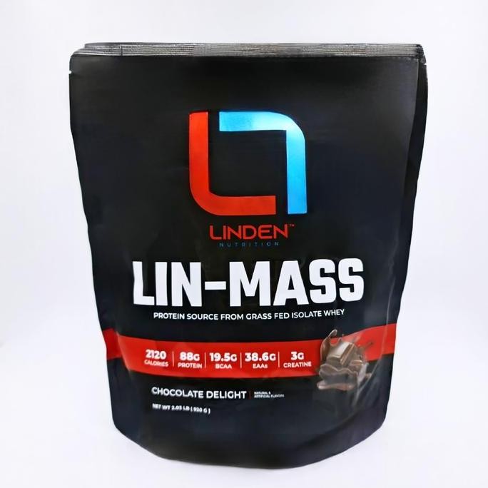 Jual Lin-Mass 2 lbs Linden Nutrition LinMass Gainer Lin Mass Protein ...