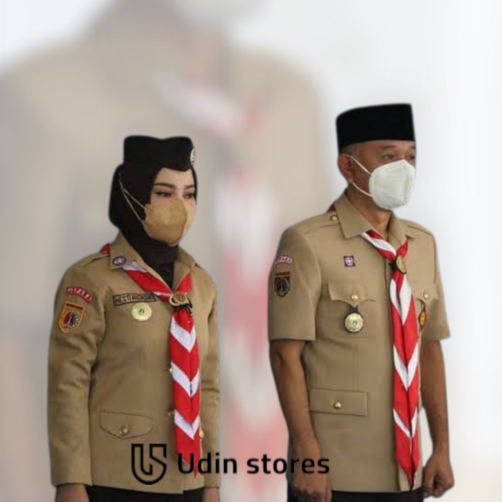 Jual Seragam Pembina PRAMUKA Pria Wanita Baju Seragam PDU PRAMUKA ...