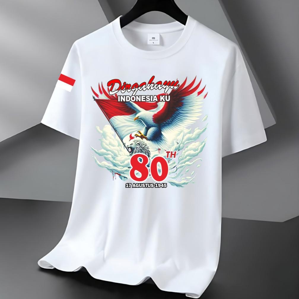 Jual Edf-62 Kaos Hut Burung Garuda Kemerdekaan Kaos 17 Agustus 1945 ...