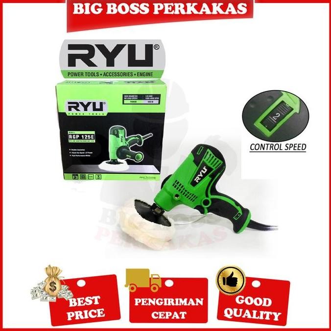 Jual Tekiro Ryu Mesin Poles Rgp125E/ Polisher Rgp125E (Mobil, Motor, Kaca) | Shopee Indonesia