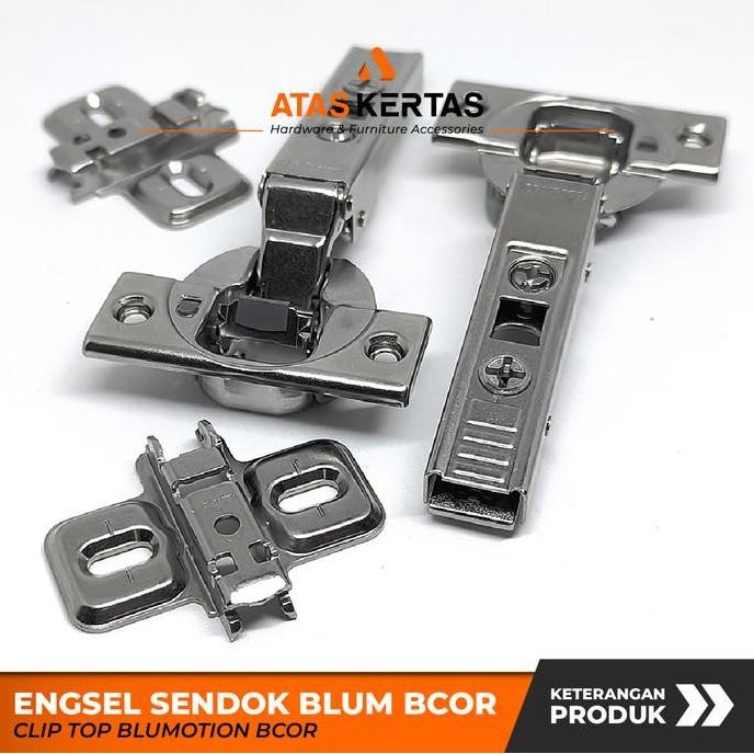 Jual Original Engsel Blum Bcor Slow Motion / Clip Top Blumotion 107 ...