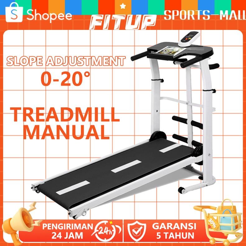 Jual Treadmill Alat Fitness Treadmill Manual Multifungsi Treadmill Tak ...
