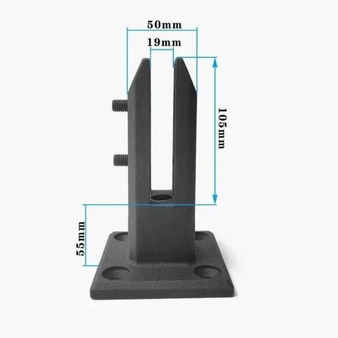 Jual Spigot Penjepit Kaca Stainless,Klip Kaca Kolam Renan,Glass Clip ...