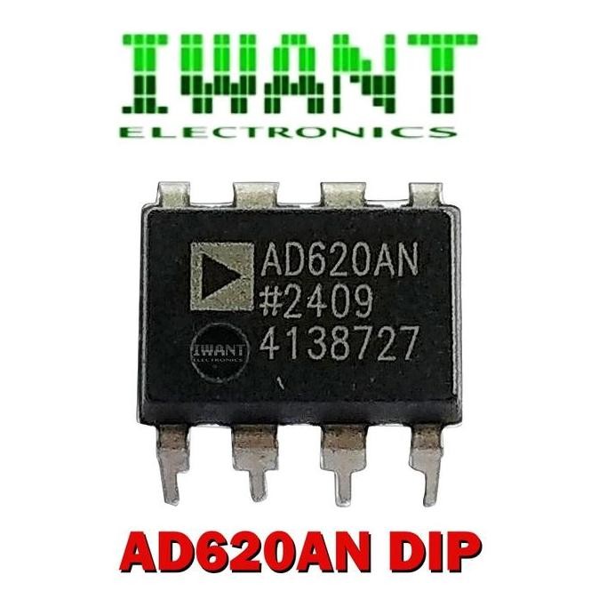 Jual Ad620 Ad620N Ic Ad620An Dip Ad620 Amplifier Ad 620An Grade B Co | Shopee Indonesia