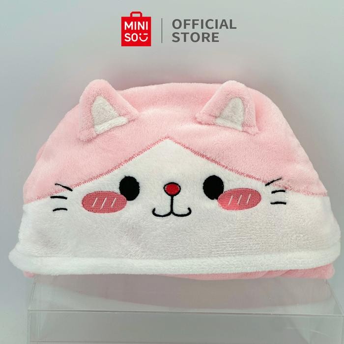 Jual (Allthebest) MINISO Selimut Dengan Topi Blanket with Hat Hoodie ...