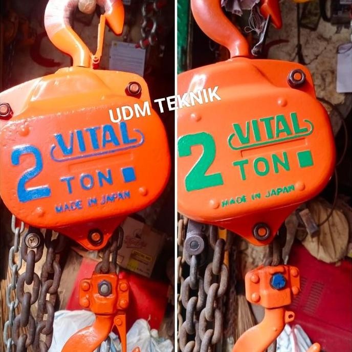 Jual CHAIN BLOK / TAKAL / TAKEL / KATROL 2Ton VITAL !!BERGARANSI ...