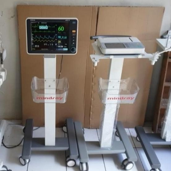 Jual Wall Bracket Trolley Troli Mindray Patient Monitor Umec12 10 Umec ...