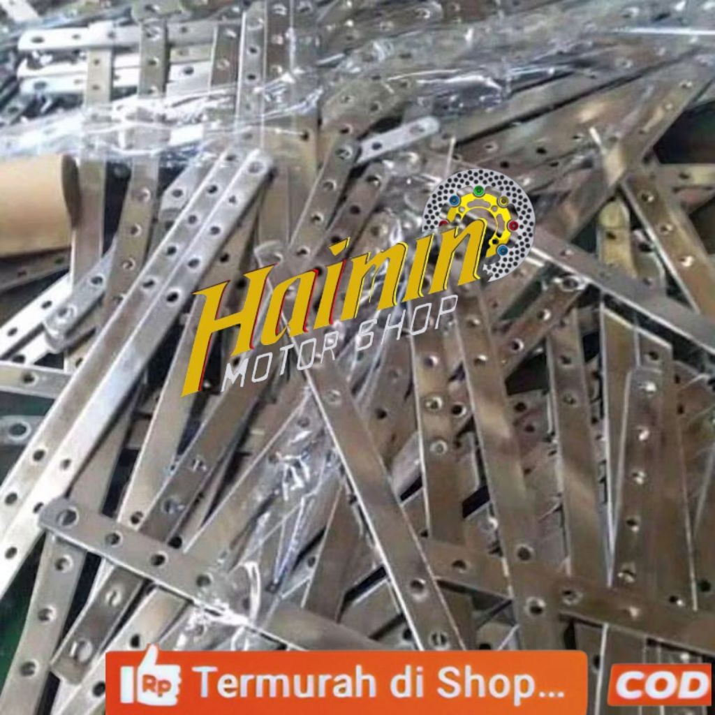 Jual Penggaris lubang besi chrome /Panel Plat Lubang Besi Chrome/Panel ...