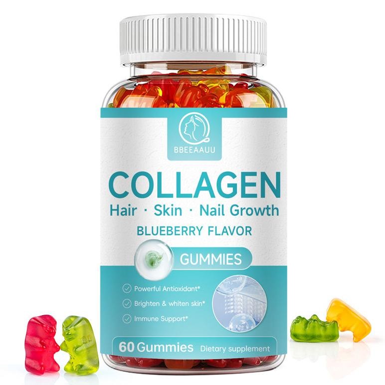 Jual Bbeeaauu Collagen Gummies 10000Mcg With Vitamin A, C, D,E,B3 ,B6 ...