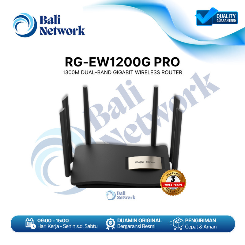 Jual RG-EW1200G PRO RUIJIE REYEE 1300M DUAL BAND GIGABIT WIRELESS ROUTER | Shopee Indonesia