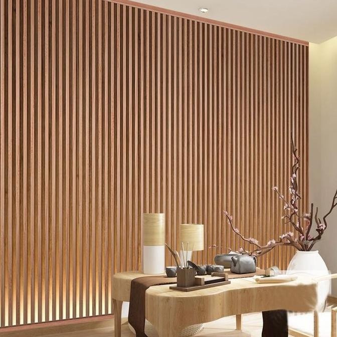 Jual [2.9 METER x 16 CM] Wood Panel WPC / WallPanel PVC / Kisi Kisi ...