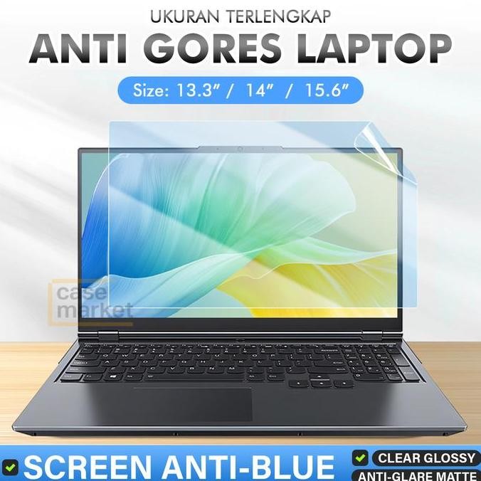 Jual ANTI GORES LAPTOP TERLENGKAP Ukuran Layar 13 14 15.6 16 inch ...
