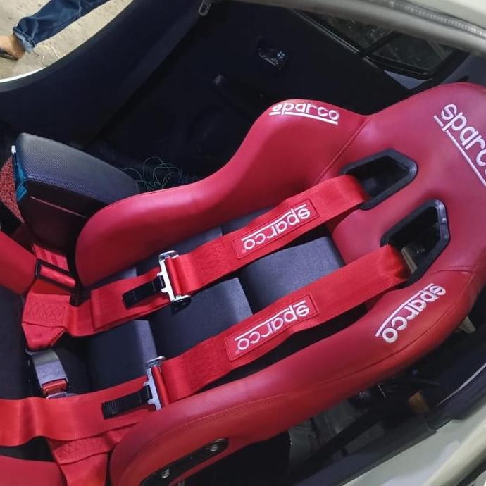 Jual Jok Mobil Racing Warna Merah Combinasi | Shopee Indonesia