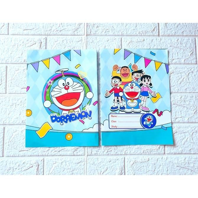 Jual Sampul Buku Kertas Kwarto Fancy Doraemon ( Ukuran SIDU) | Shopee ...