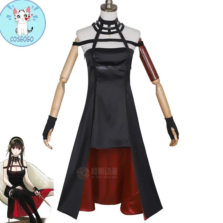 Jual Anime SPY FAMILY Yor Forger Cosplay Costumes Yor Briar Cosplay ...