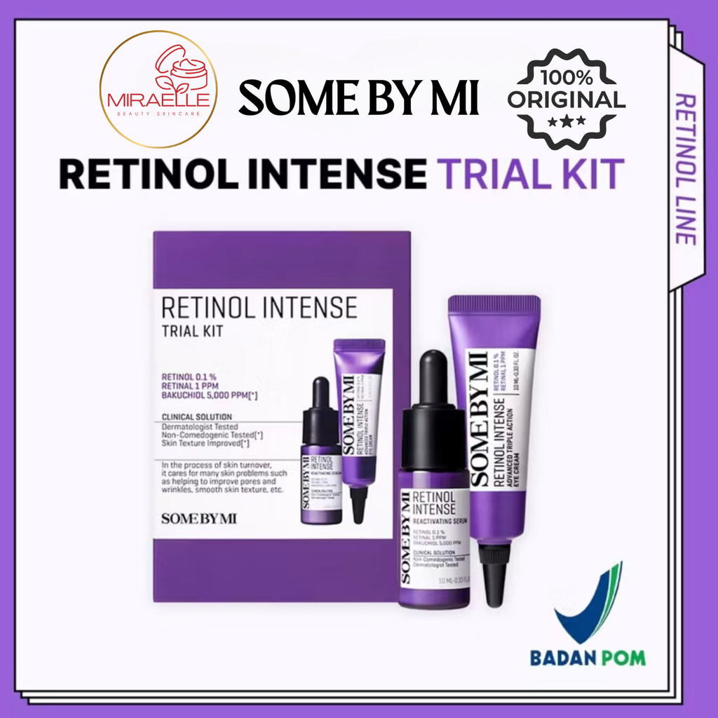 Jual SOME BY MI Retinol Intense Trial Kit(Retinol Eyecream 10ml ...