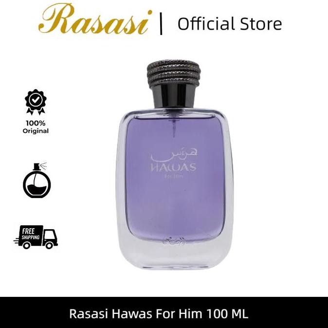 Jual Rasasi Official Store/Rasasi Hawas For Him 100 ML/eau de parfum ...