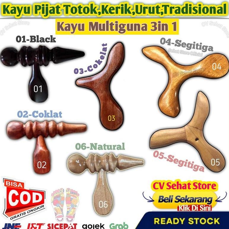 Jual Kayu Kerajinan Tangan Alat Pijat Telapak Kaki Tangan Refleksi Urut ...