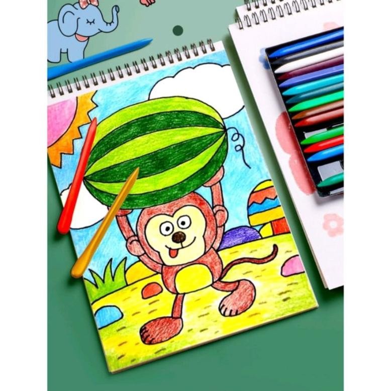 Jual Ve29 Buku Gambar Anak,Drawing Book,Buku Gambar Design Lucu ...