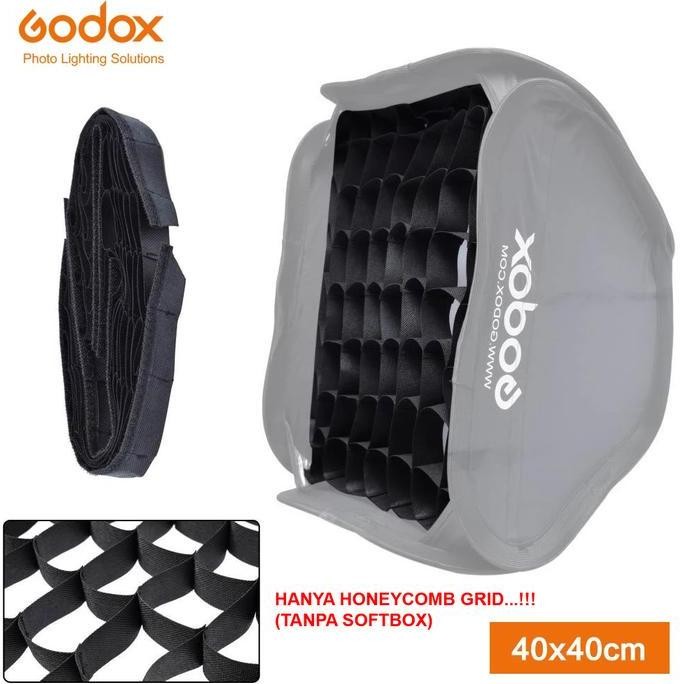 Jual GODOX HONEYCOMB GRID 40X40 CM - TANPA SOFTBOX | Shopee Indonesia