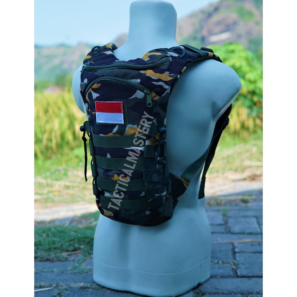 Jual Tas Army Tactical Ransel Polisi Brimob Tentara Hydropack Loreng ...