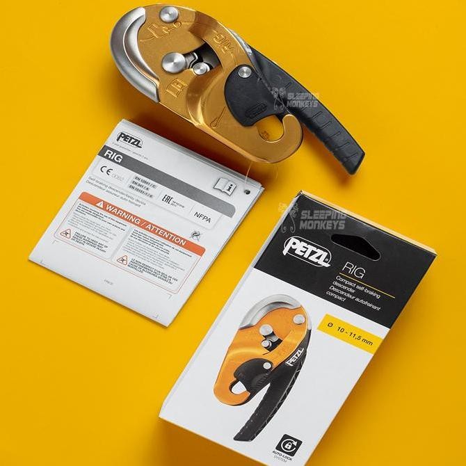 Jual PETZL RIG - COMPACT SELF-BRAKING DESCENDER FOR ROPE ACCESS ...