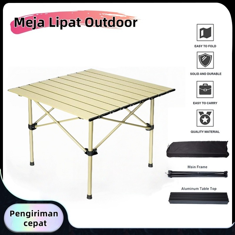 Jual Meja Lipat Outdoor/Meja Lipat Outdoor Portable/Meja Camping Baja ...