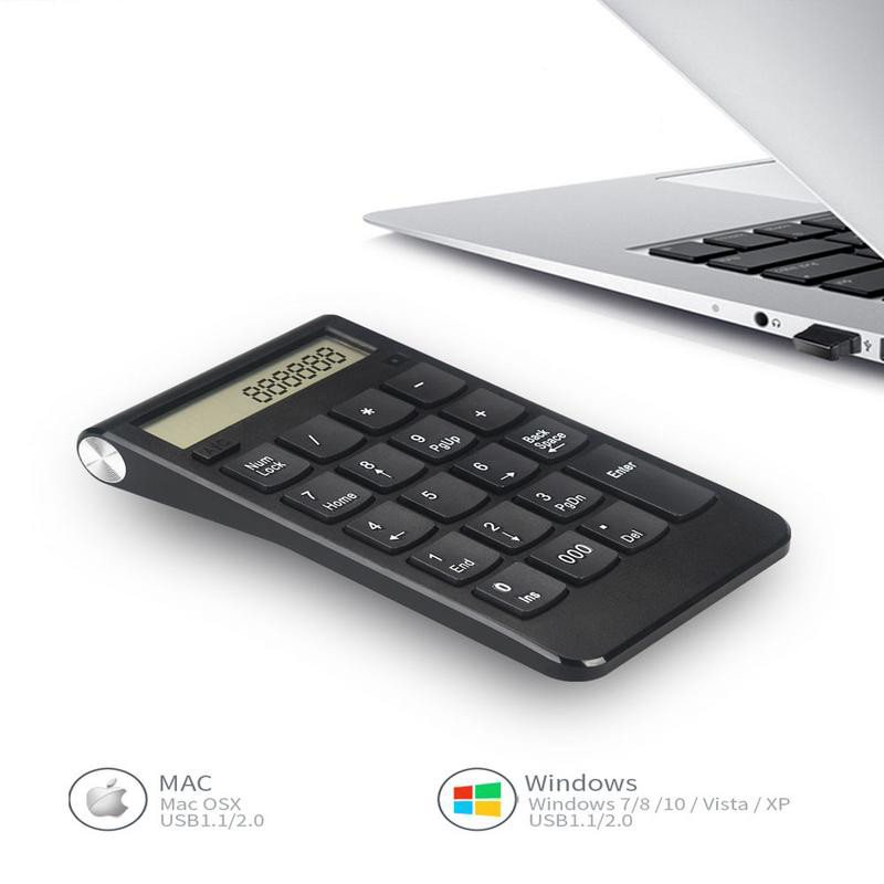 Jual TMDT Keyboard Numeric Wireless 2.4GHz Rechargeable Keypad - 839ES ...