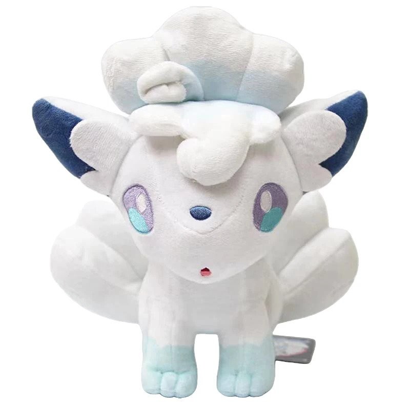 Jual Alola Ice Vulpix Plush Doll Pokemon Stuffed Toy Kawaii White Fox ...