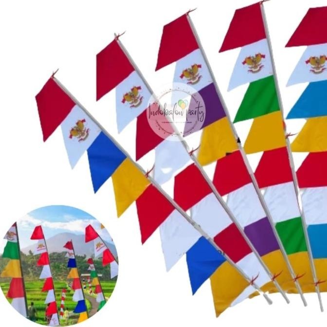 Jual PROMO MERDEKA Bendera Umbul Umbul Garuda / Bendera Merah Putih Zig ...